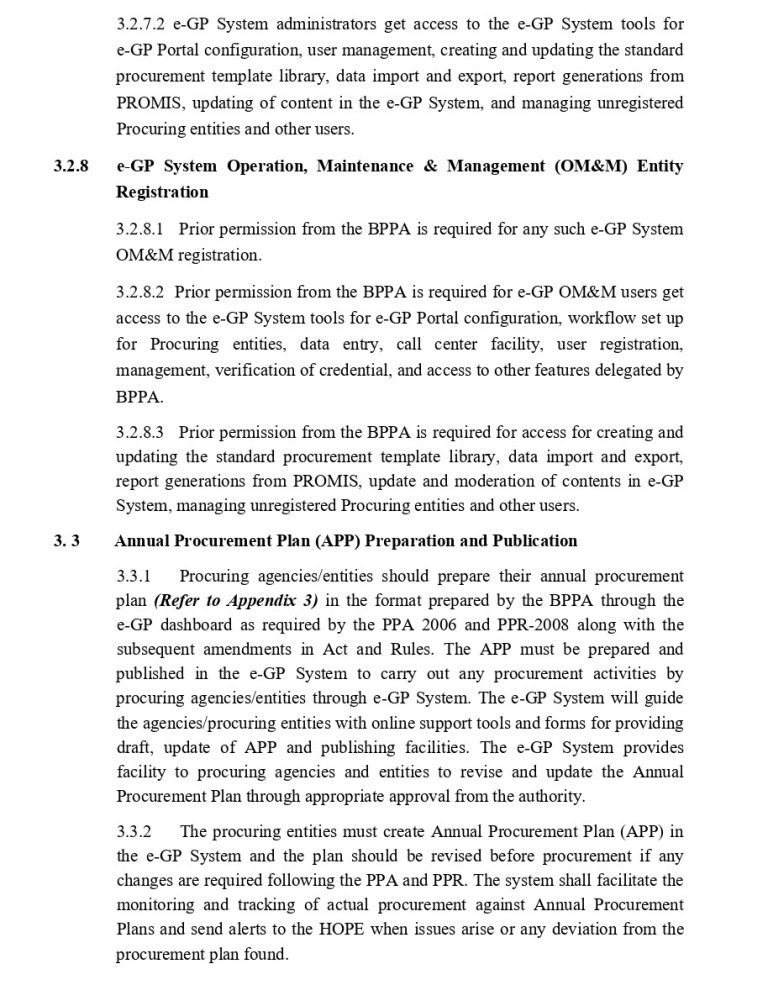 সংশোধিত ই-জিপি গাইড লাইন ২০২৫ (Revised e-GP Guideline 2025) - প্রকিউরমেন্ট বিডি | Procurement BD