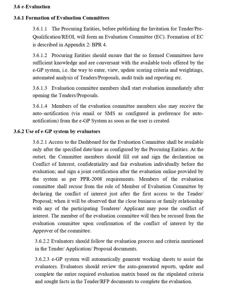 সংশোধিত ই-জিপি গাইড লাইন ২০২৫ (Revised e-GP Guideline 2025) - প্রকিউরমেন্ট বিডি | Procurement BD