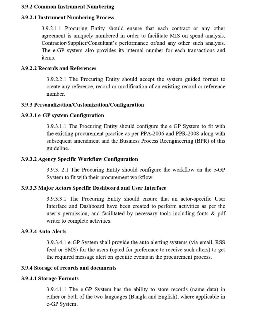 সংশোধিত ই-জিপি গাইড লাইন ২০২৫ (Revised e-GP Guideline 2025) - প্রকিউরমেন্ট বিডি | Procurement BD